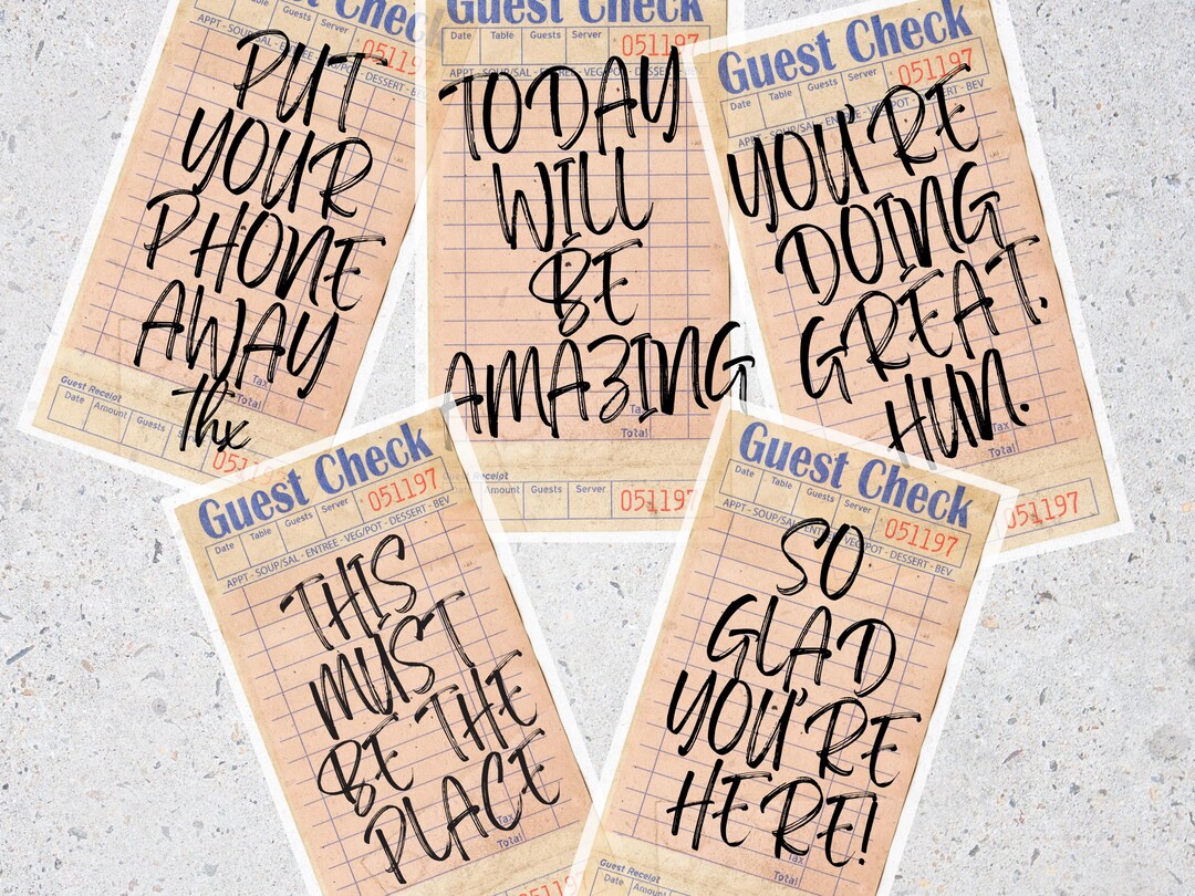 Classroom Guest Check Posters (black+white) - Etsy