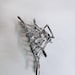 Silver Spider Web Claw Clip | Metal Claw Clip Unique Hair Accessory ...