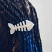 Fishbone Hair Clip | Ocean Theme Accessories | Iridescent Fish | Hair ...