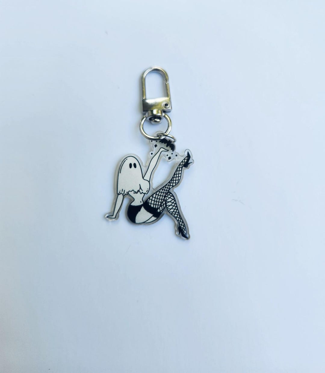Sexy Ghost Costume Keychain | Halloween Theme Keychain - Etsy