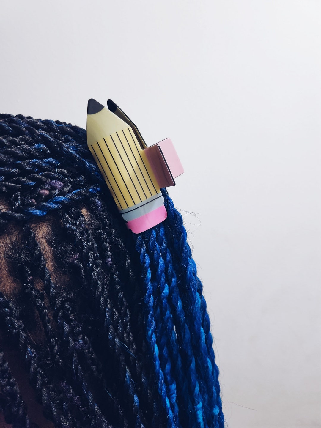 Pencil Claw Clip | Back to School Teacher Accessories Writer Theme - Etsy