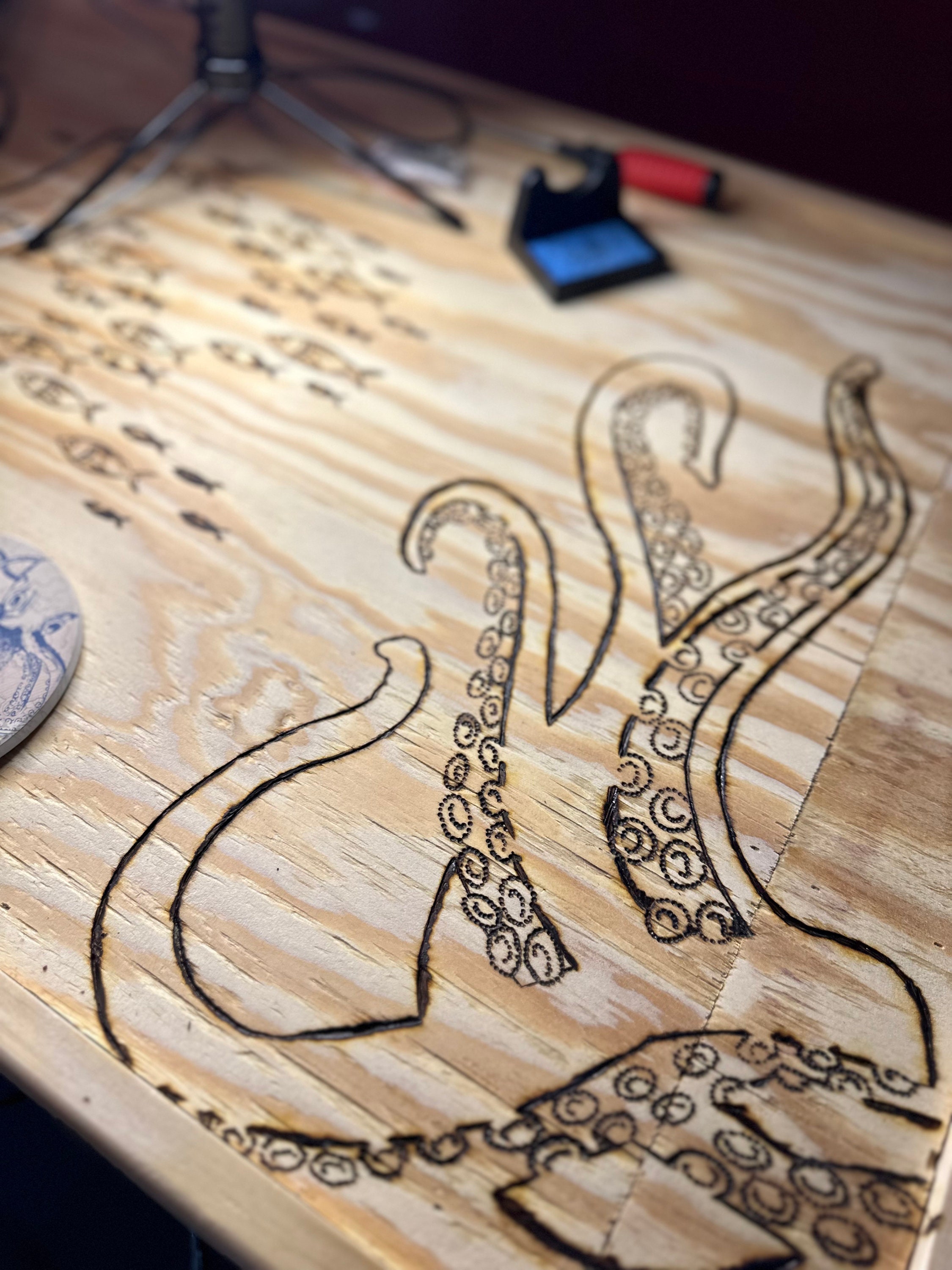 Custom Pyrography & Wood-burned Designs - Etsy