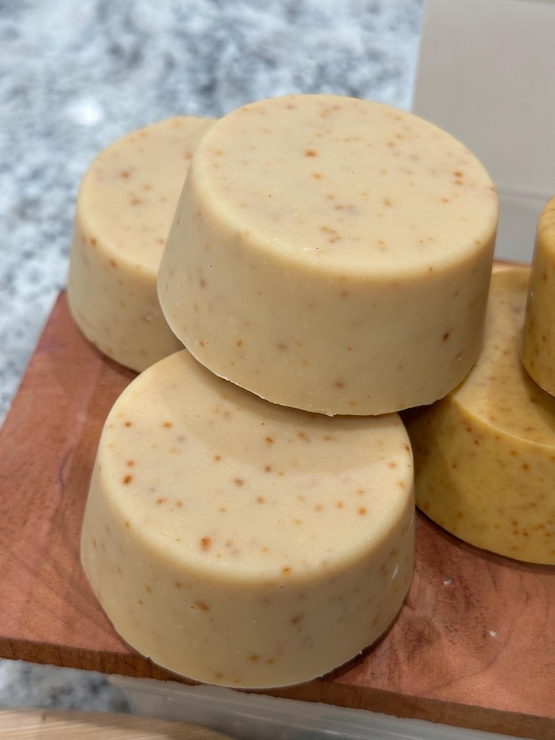 Handmade Turmeric Face Soap: All Natural, Fragrance-free - Etsy