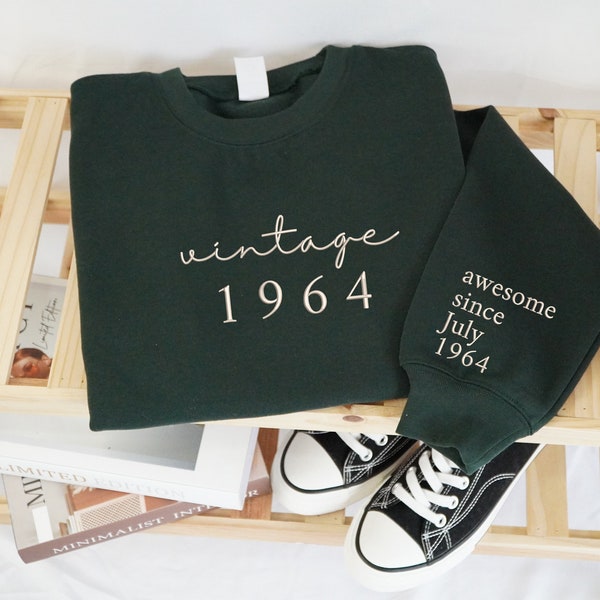 Vintage 1964 Sweat Shirt - Etsy