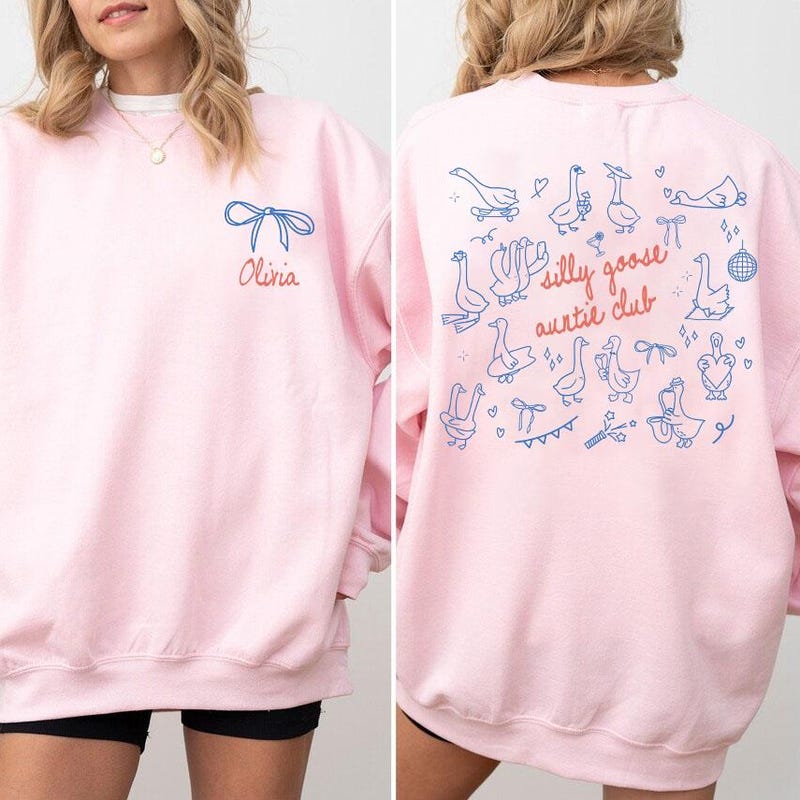 Goose Custom Hoodies Aunt - Etsy