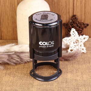 PERSONALIZED BOOK STAMP | Self Inking Library Stamp | Custom Library ...