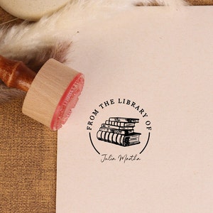 From the Library of | Castle | Ex Libris | Book Stamp | This Book ...