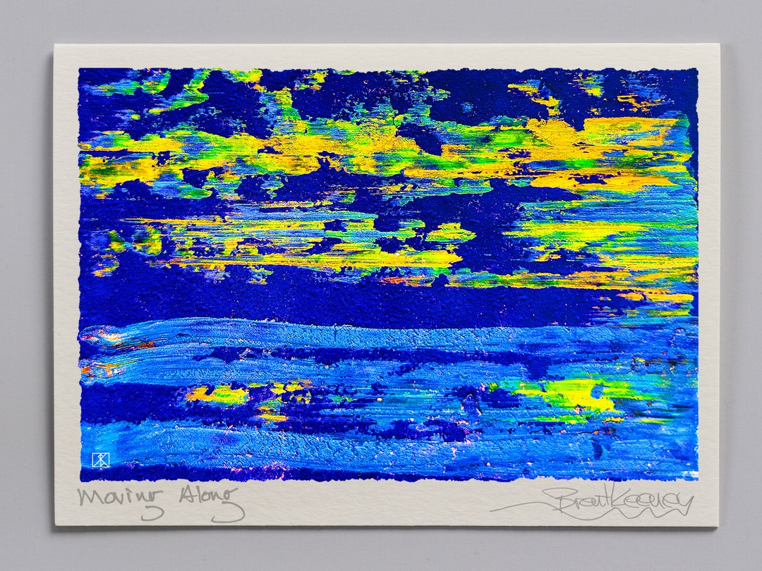 Blank Colorful Paint Cards - Etsy