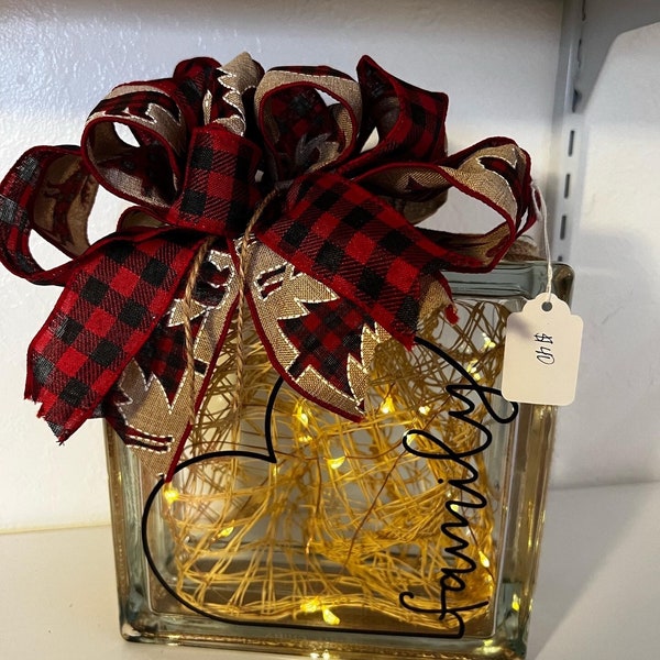 Glass Block Lights - Etsy