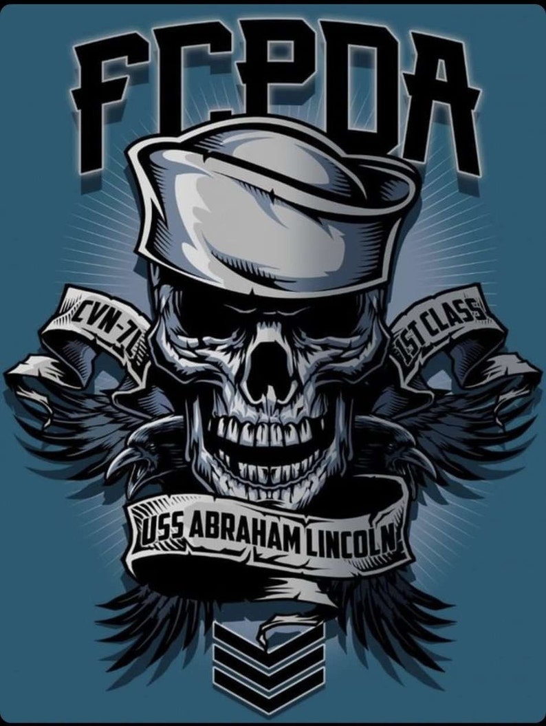 US Navy FCPOA Decal 1st Class Petty Officer Decal US Navy - Etsy