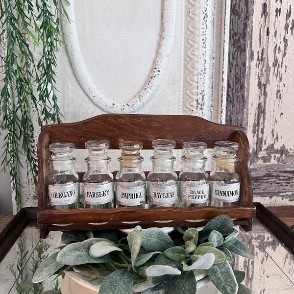 Vintage Spice Rack - Etsy