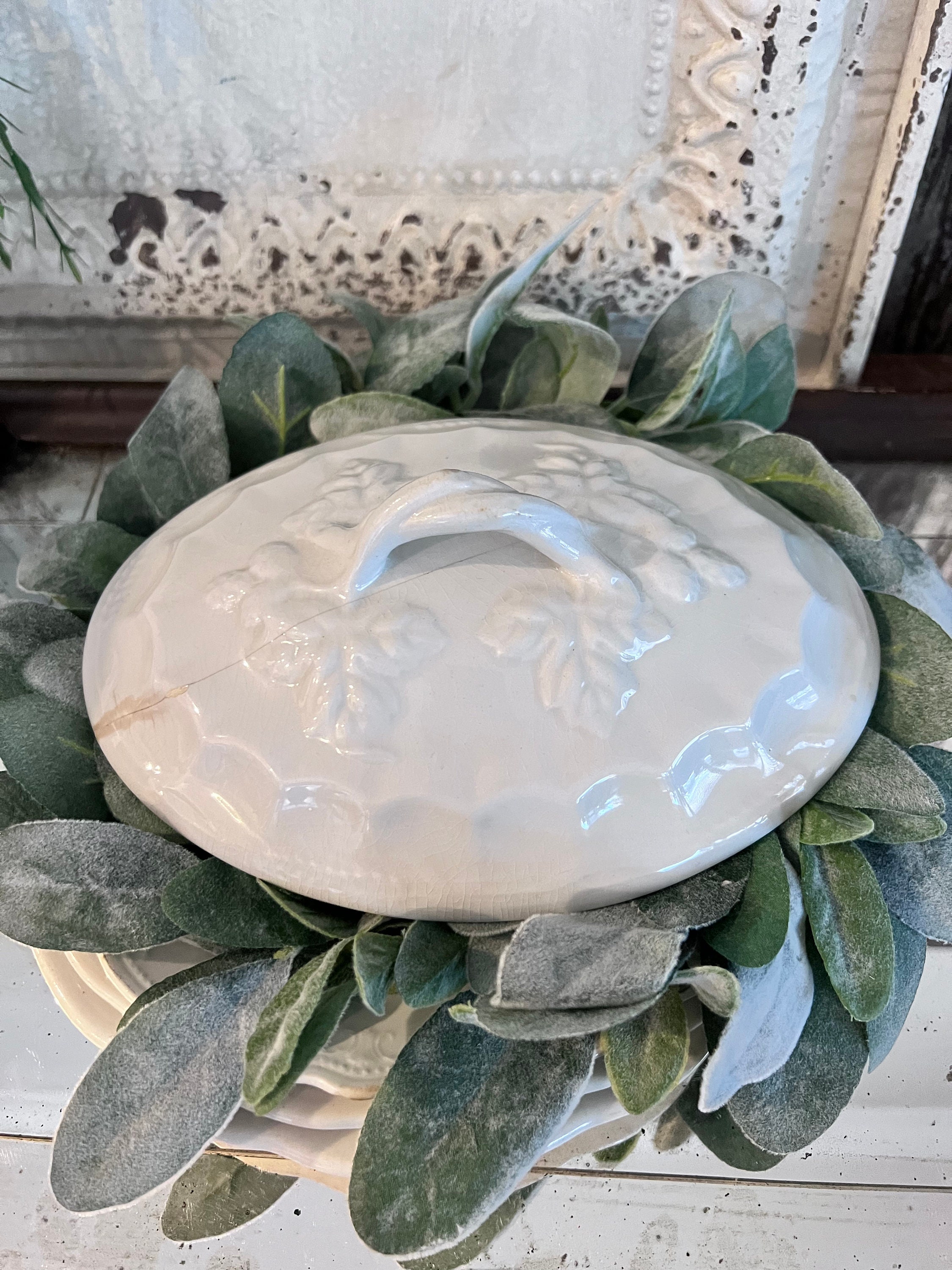 Antique Ironstone English Tureen With Lid - Etsy