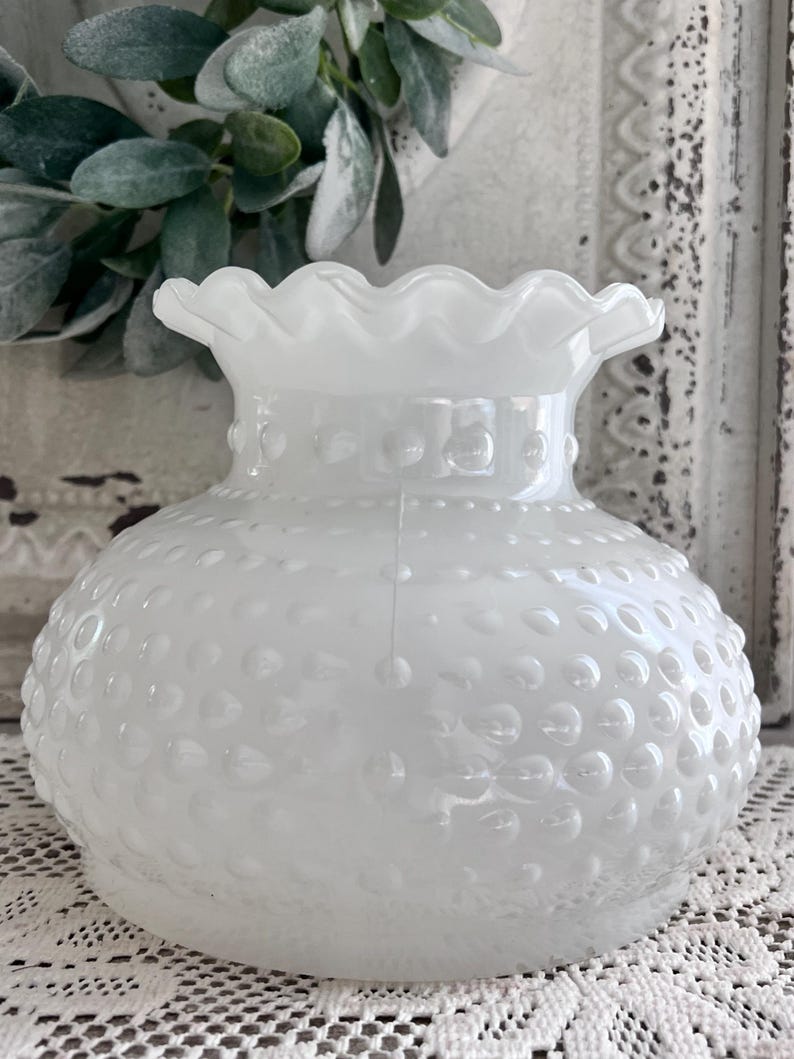 Vintage Hurricane Lamp Shade - Etsy
