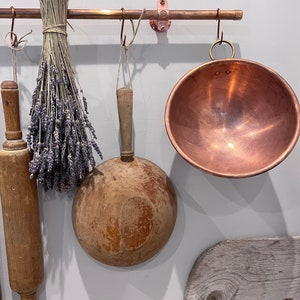 Vintage L. Lecellier Villedieu France Copper Mixing Bowl - Etsy