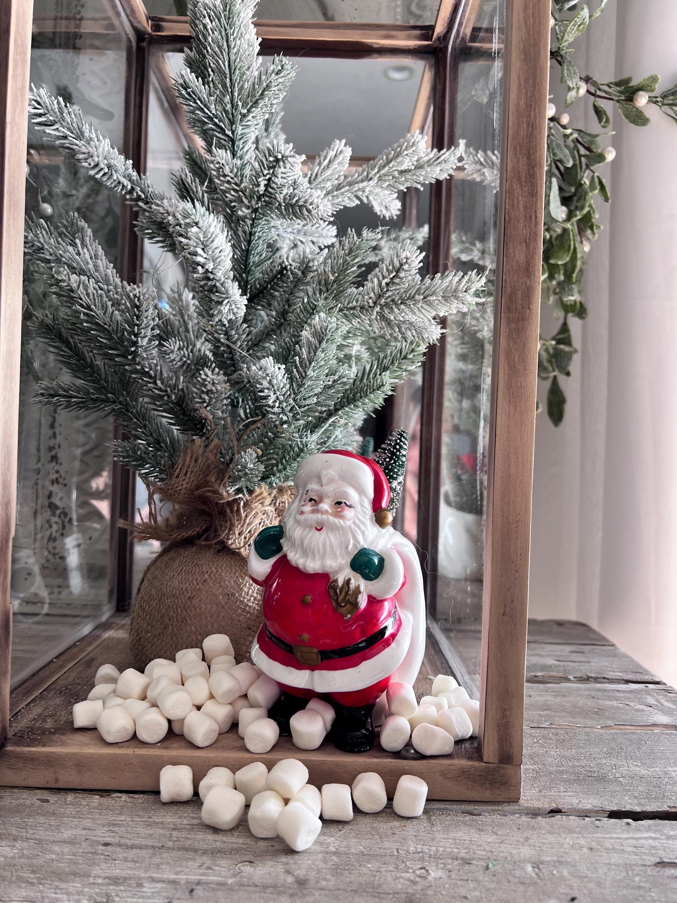 Vintage Lefton Santa Planter - Etsy