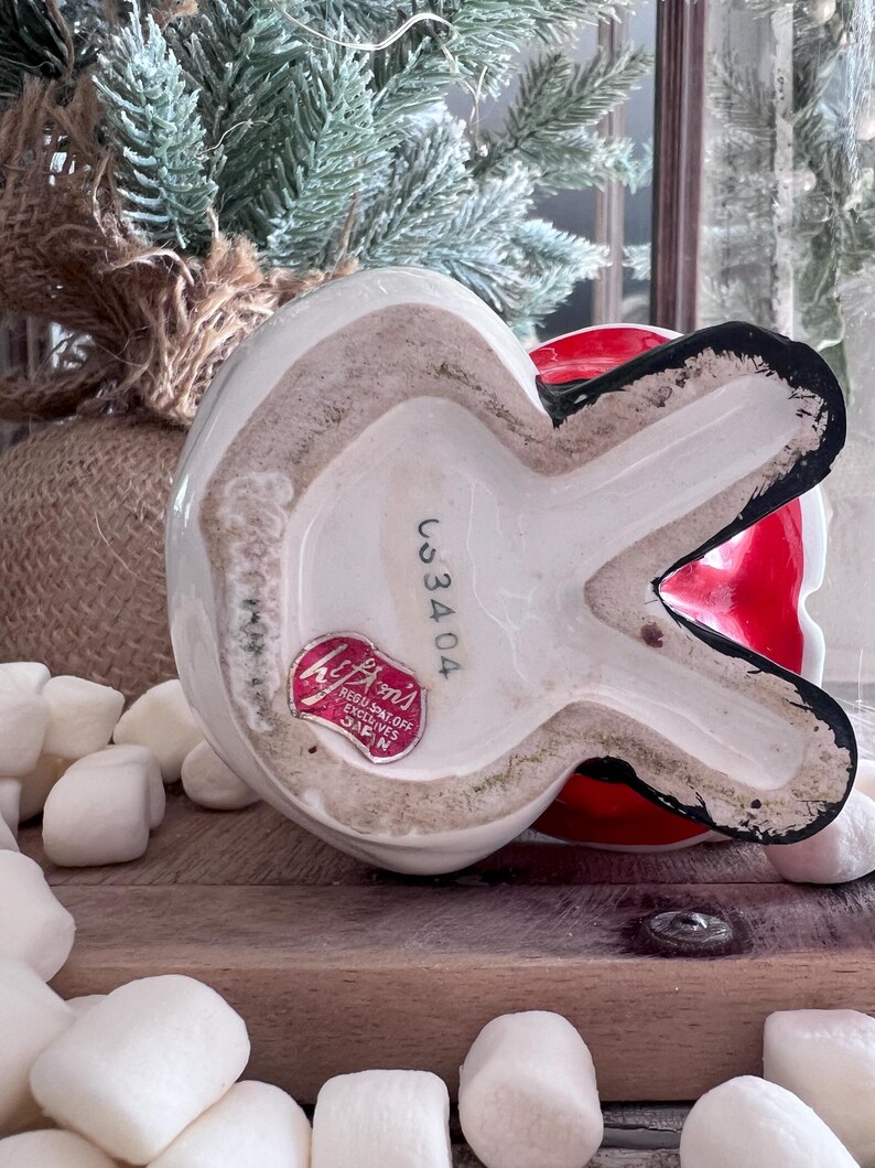 Vintage Lefton Santa Planter - Etsy