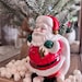 Vintage Lefton Santa Planter - Etsy