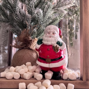 Vintage Lefton Santa Planter - Etsy