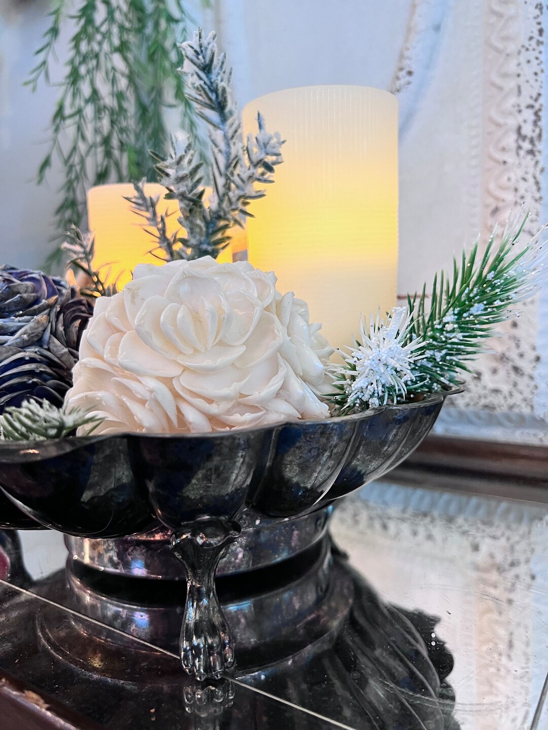 Vintage Silver Plated Clam Shell Platter - Etsy