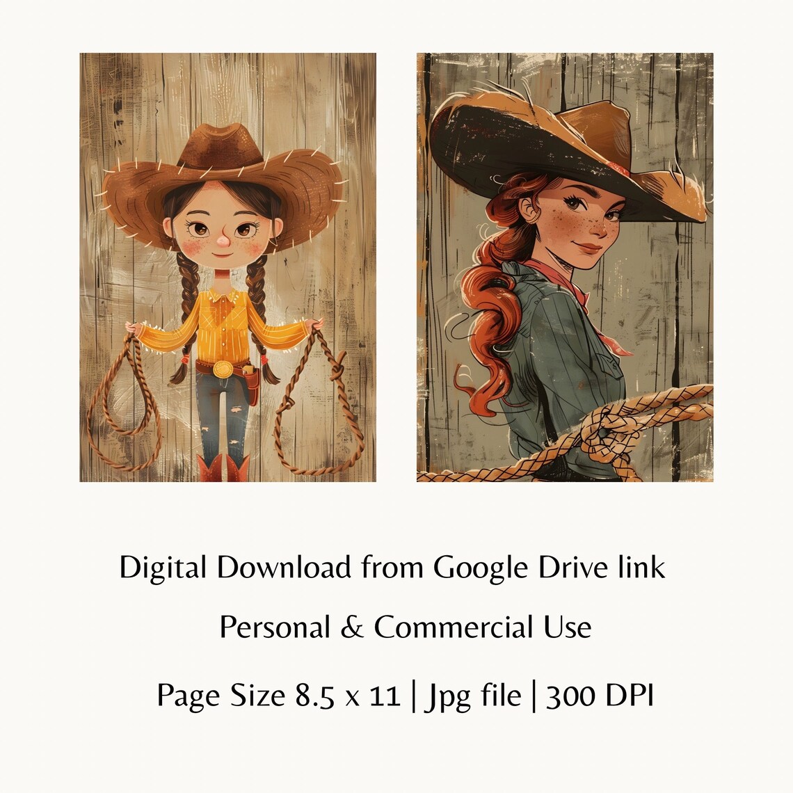 Life on the Ranch Junk Journal Pages, 24 Printable Jpegs, 8.5 X 11 ...