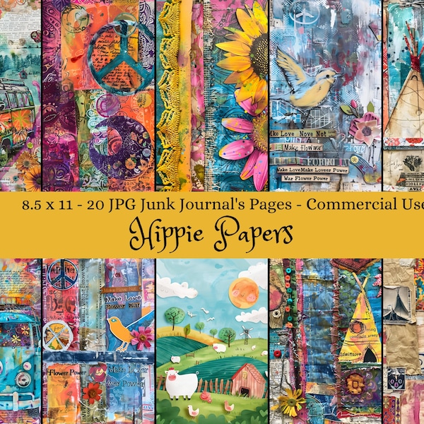 Printable Art Papers - Etsy