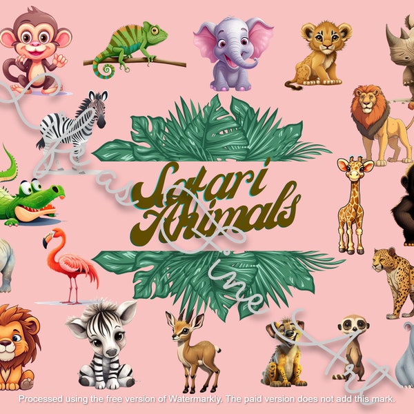 African Animals - Etsy