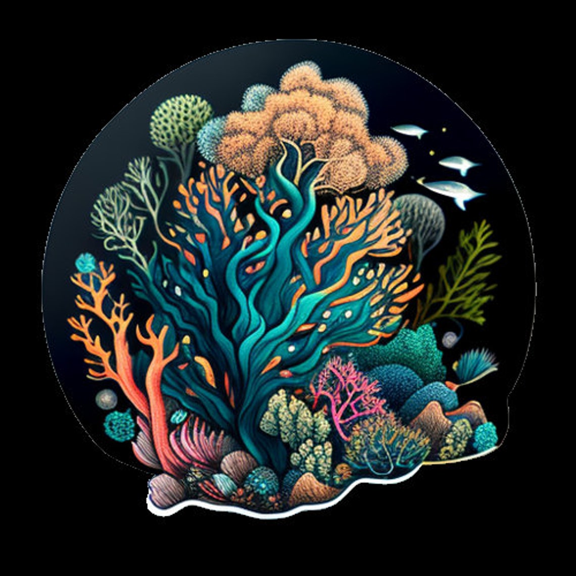 20 Coral Reef Clipart coral Clipart PNG Ocean Clipart - Etsy