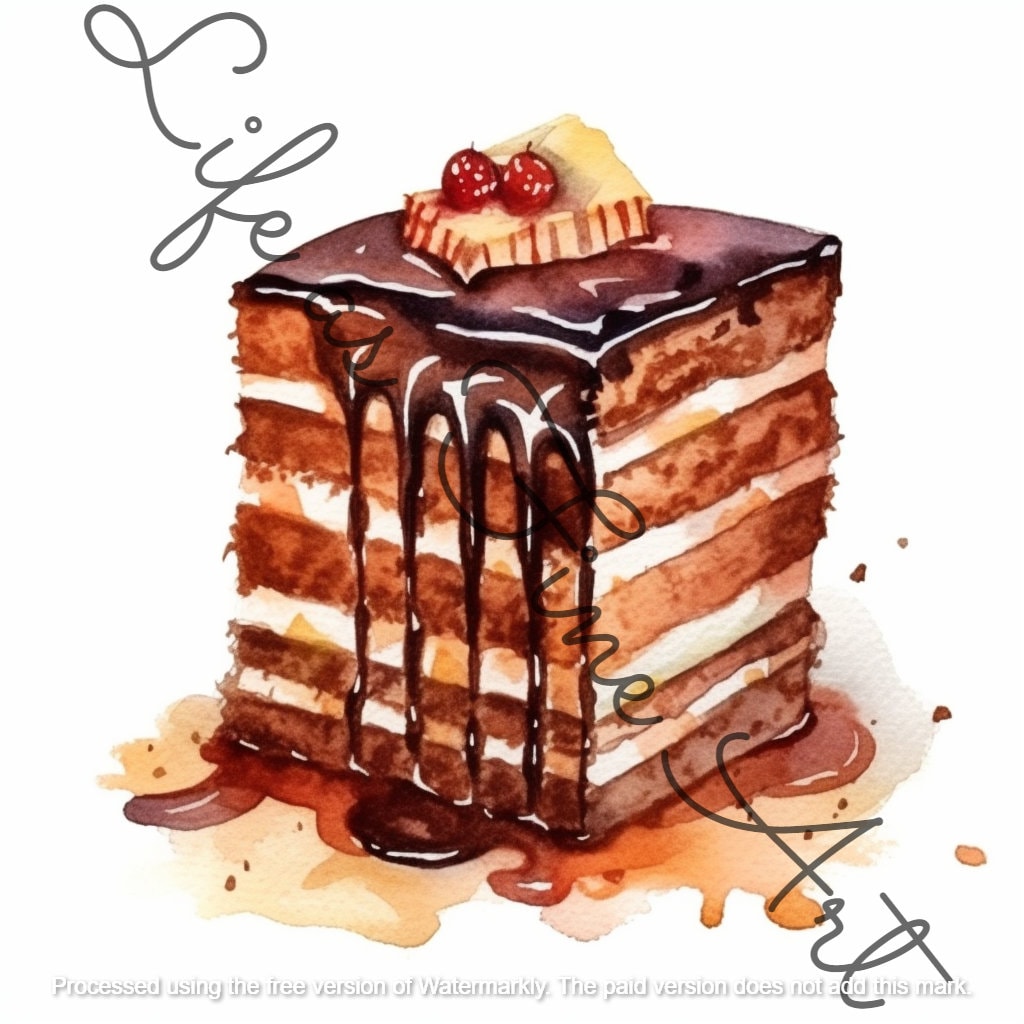 Chocolate Cake Clipart 20 Printable Images of Chocolate Cakes for ...