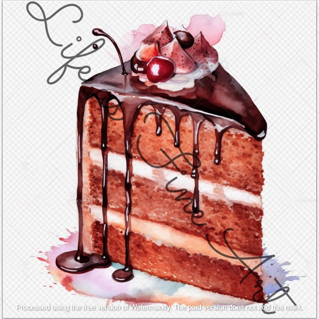 Chocolate Cake Clipart 20 Printable Images of Chocolate Cakes for ...