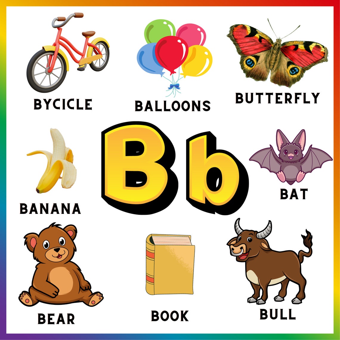 Alphabet Flashcards for Kids | Learning English Alphabet Colorful Flash ...