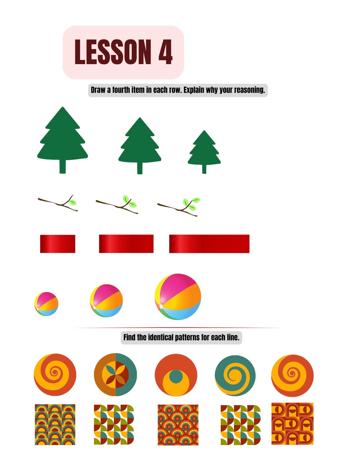 Logical Thinking Skills Workbook for Toddlers, Interior Full With ...