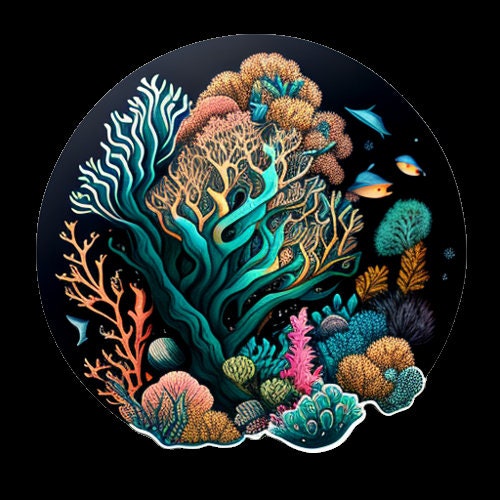 20 Coral Reef Clipart coral Clipart PNG Ocean Clipart - Etsy