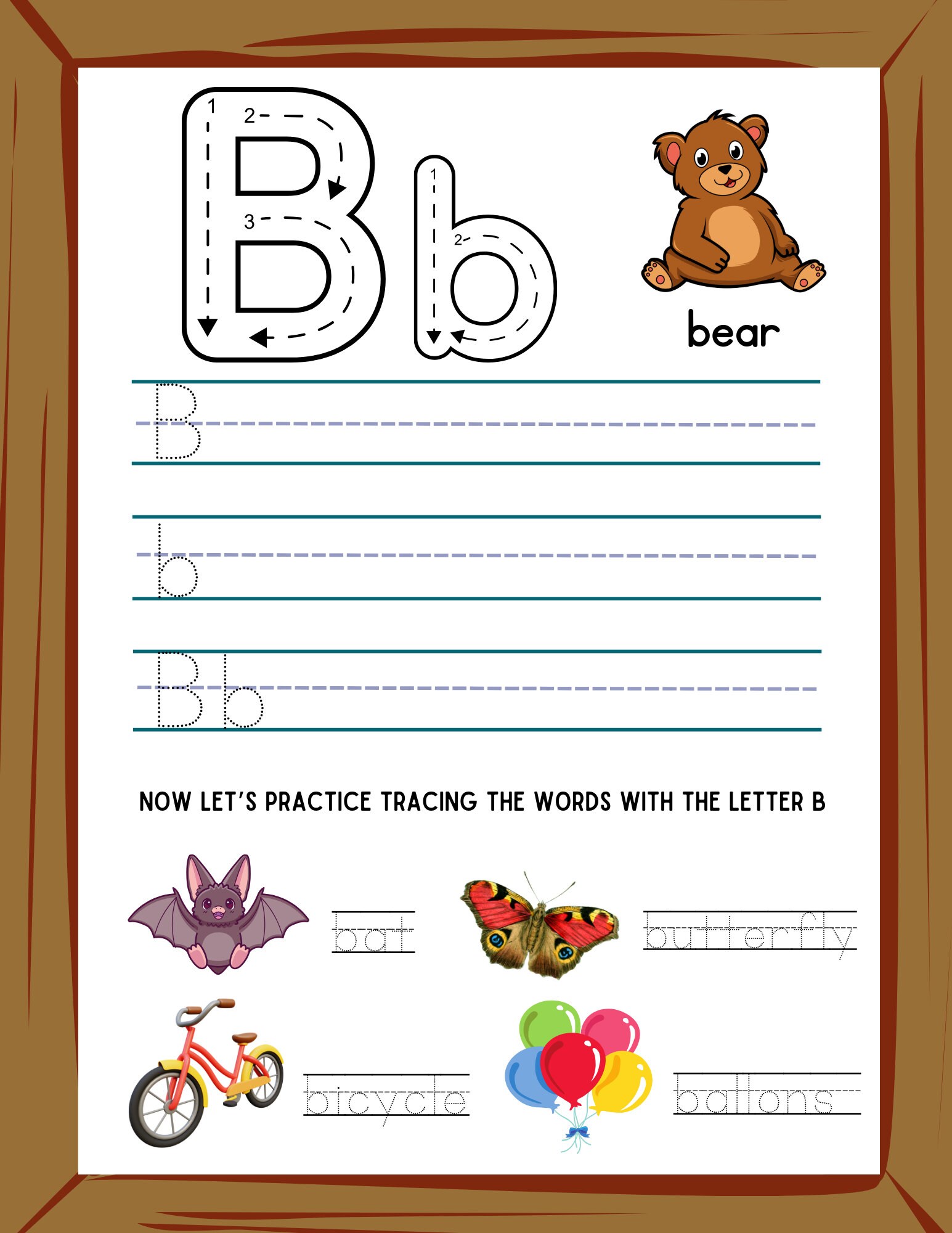 Tracing English Alphabet Worksheets for Preschoolers - Etsy