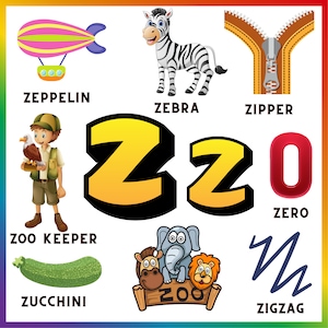 Alphabet Flashcards for Kids | Learning English Alphabet Colorful Flash ...