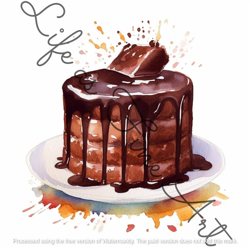 Chocolate Cake Clipart 20 Printable Images of Chocolate Cakes for ...