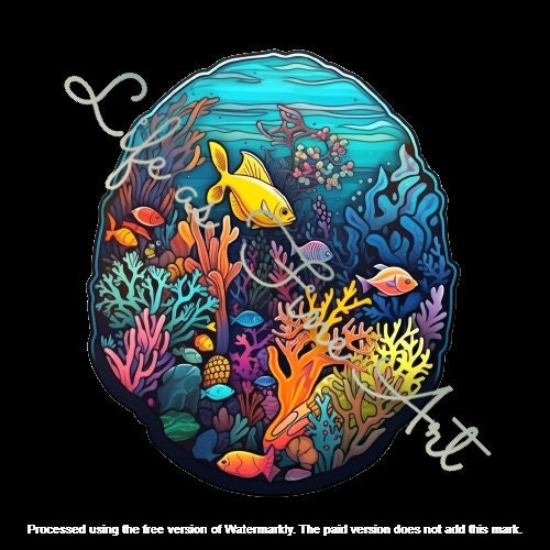 20 Coral Reef Clipart coral Clipart PNG Ocean Clipart - Etsy