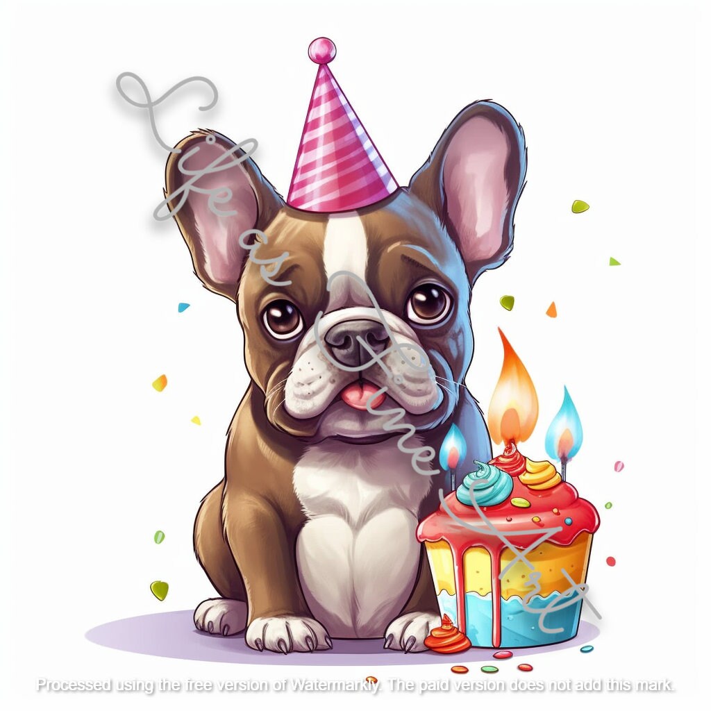 Birthday Dogs Clipart Bundle | Birthday Party Puppies 100+ Designs PNG ...