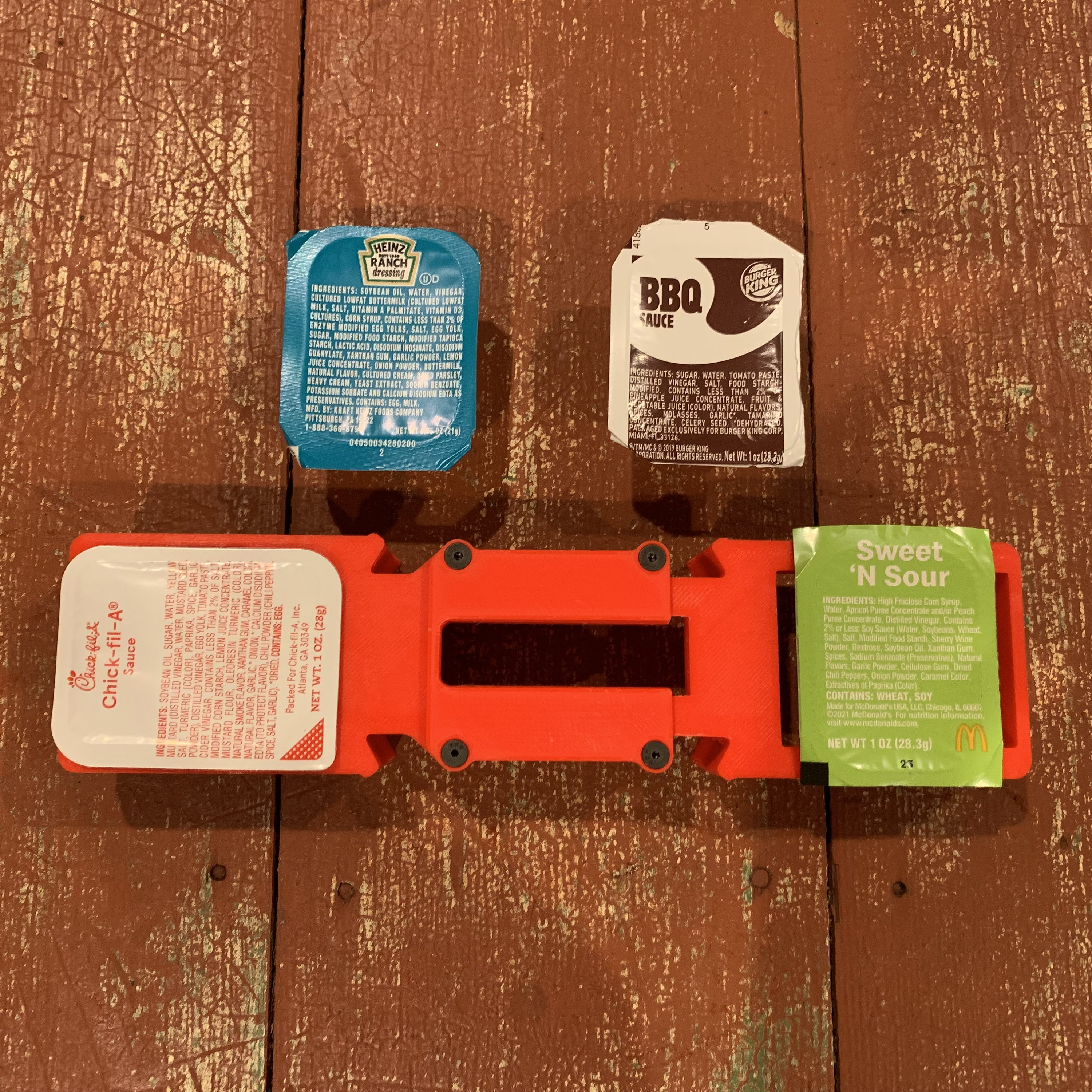 Digital Files (.STL) Sauce Holder Cup Attachment 2.0 | Nugget Sauce ...