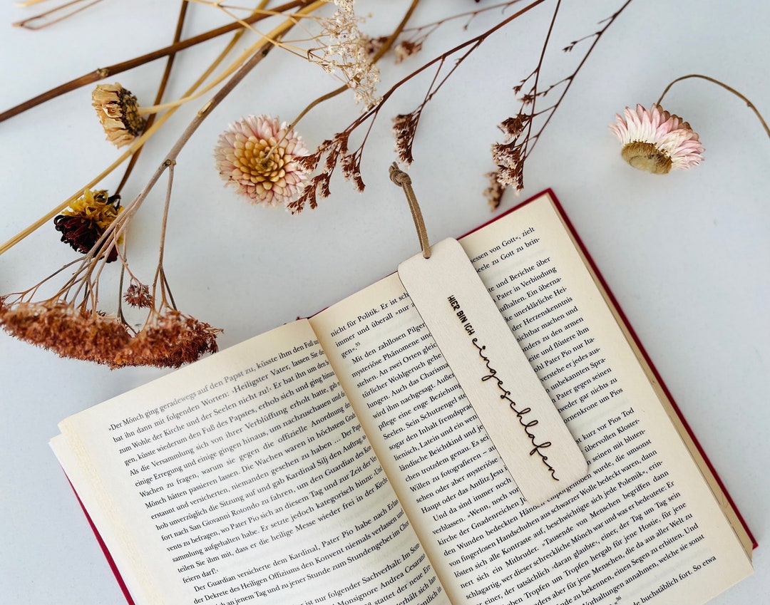 Bookmarks, Books, Personalized Bookmarks, Little Time Out, Wooden ...