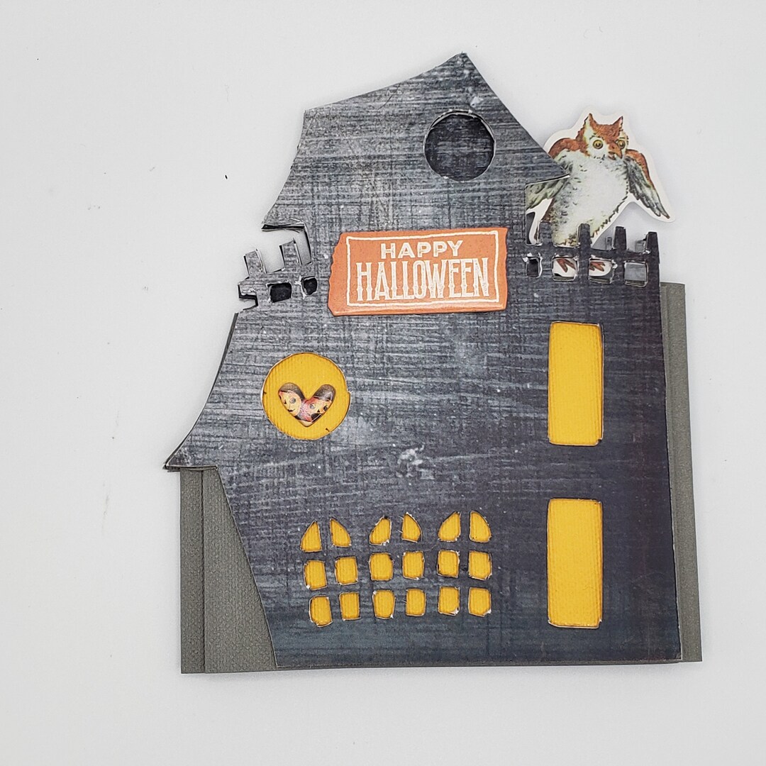Halloween Accordion Card - Etsy