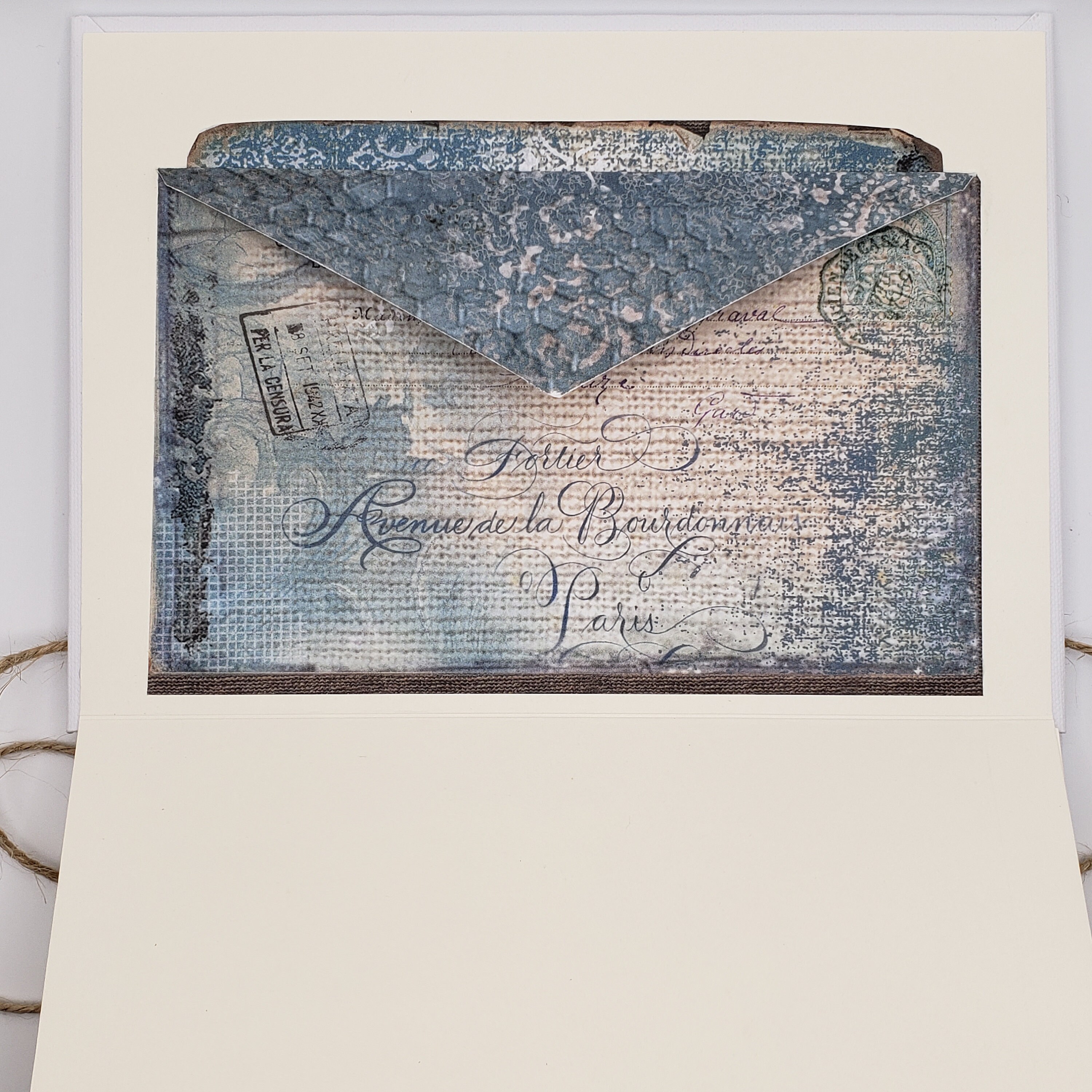 Bluebird Air Mail Accordion/concertina Journal - Etsy