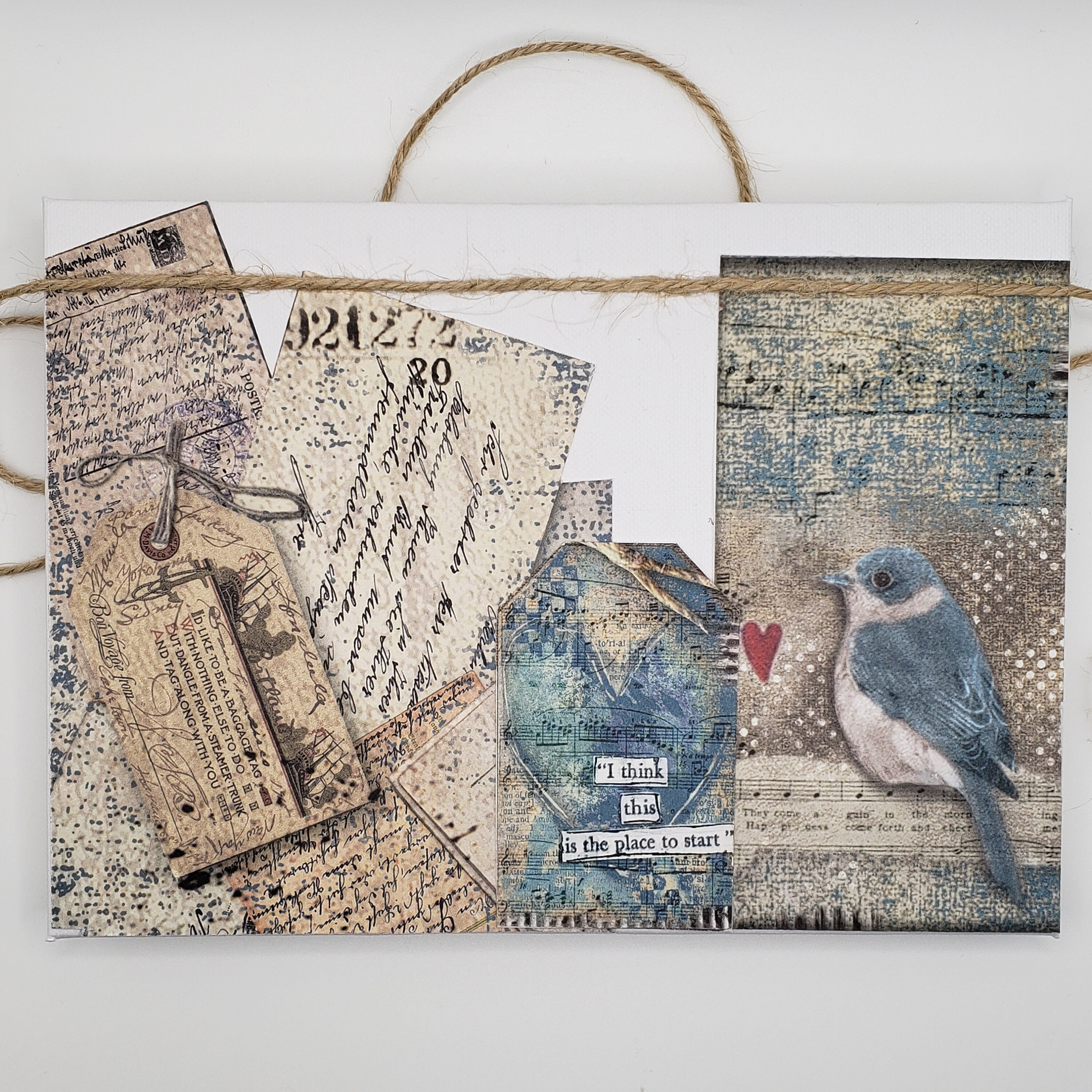 Bluebird Air Mail Accordion/concertina Journal - Etsy