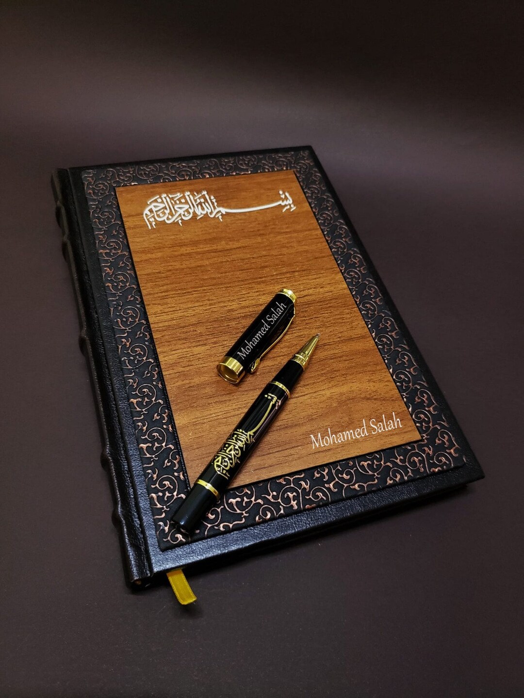 Islamic Gift, Islamic Notebook Pen, Arabic Gift, Premium Personalized ...