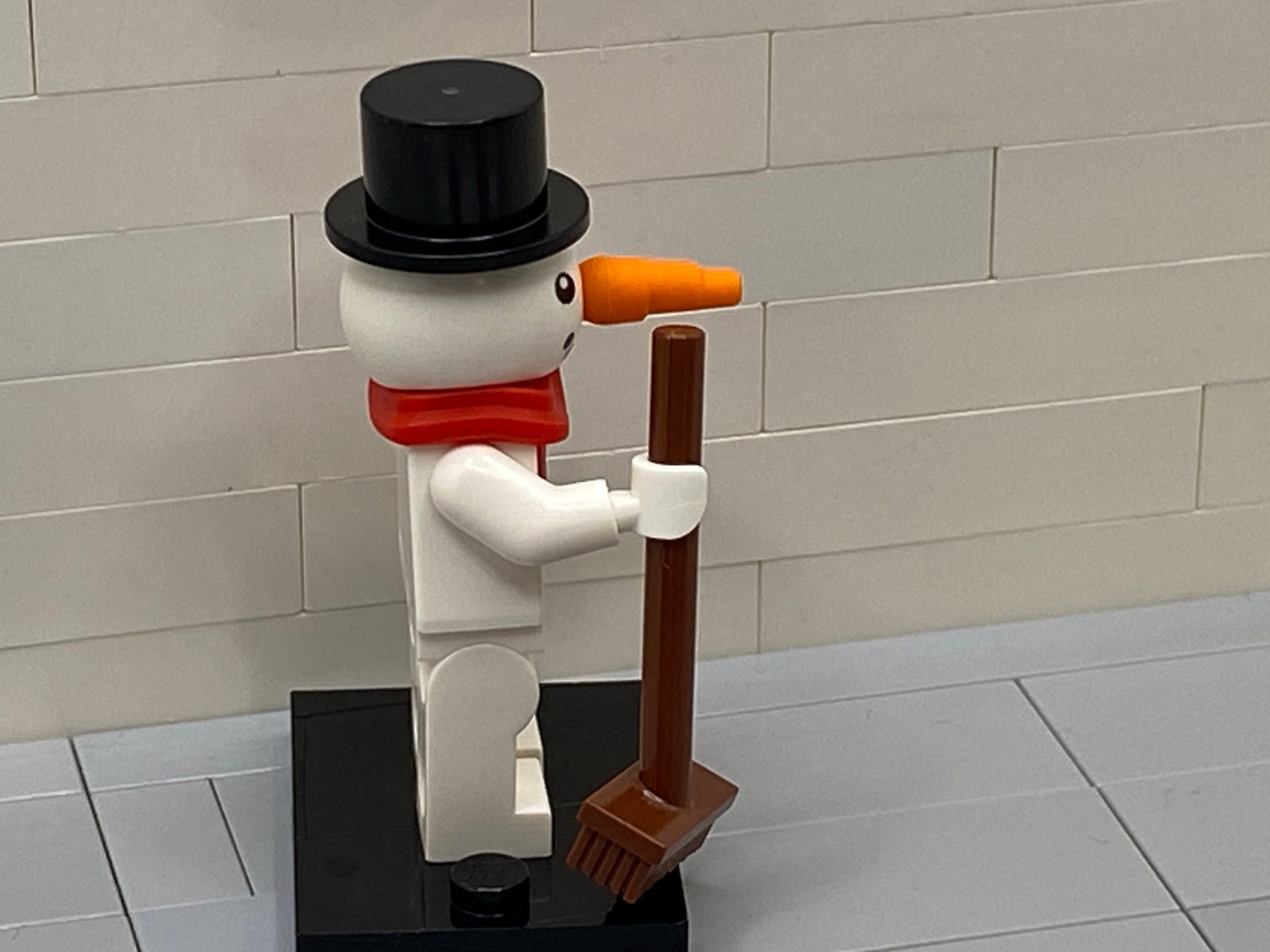 LEGO® Snowman Collectible Minifigure - Etsy