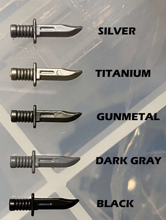 5 Pieces Brickarms Combat Knife for Big Brand Minifigures and - Etsy