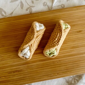 Crochet Cannoli Pattern: Pretend Play Food, Montessori Toy (PDF Pattern ...