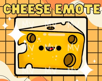 Twitch Cheese Emote - Etsy