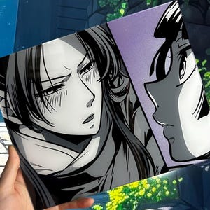 8x10in. Anime Glass Paintings, Anime Painting, Anime Art, Anime Gift ...