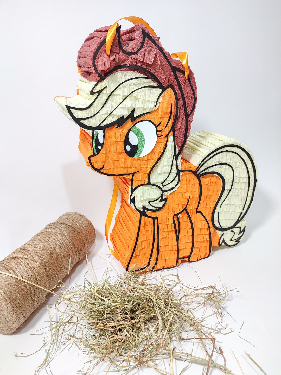 Farm Pony Pinata, Country Horse Party Decor, Kids Birthday Game, Pull ...