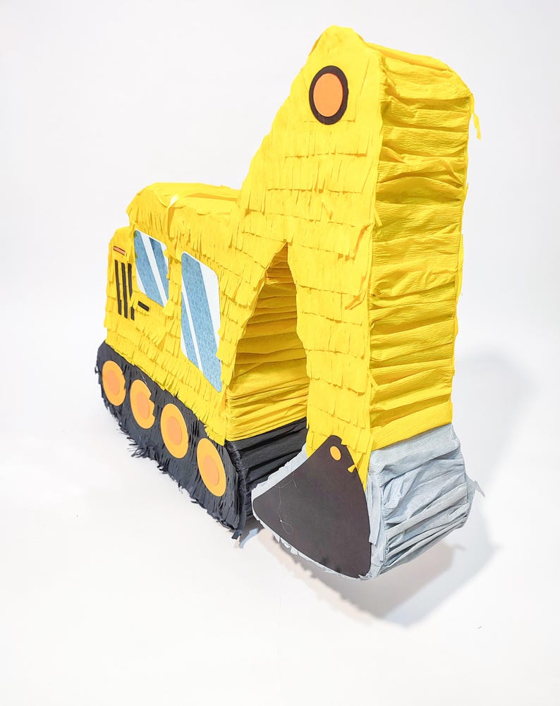 Excavator Piñata, Construction Party, Builder Birthday - Etsy